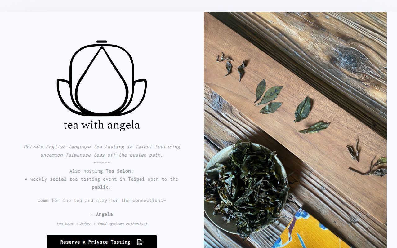 Tea with Angela